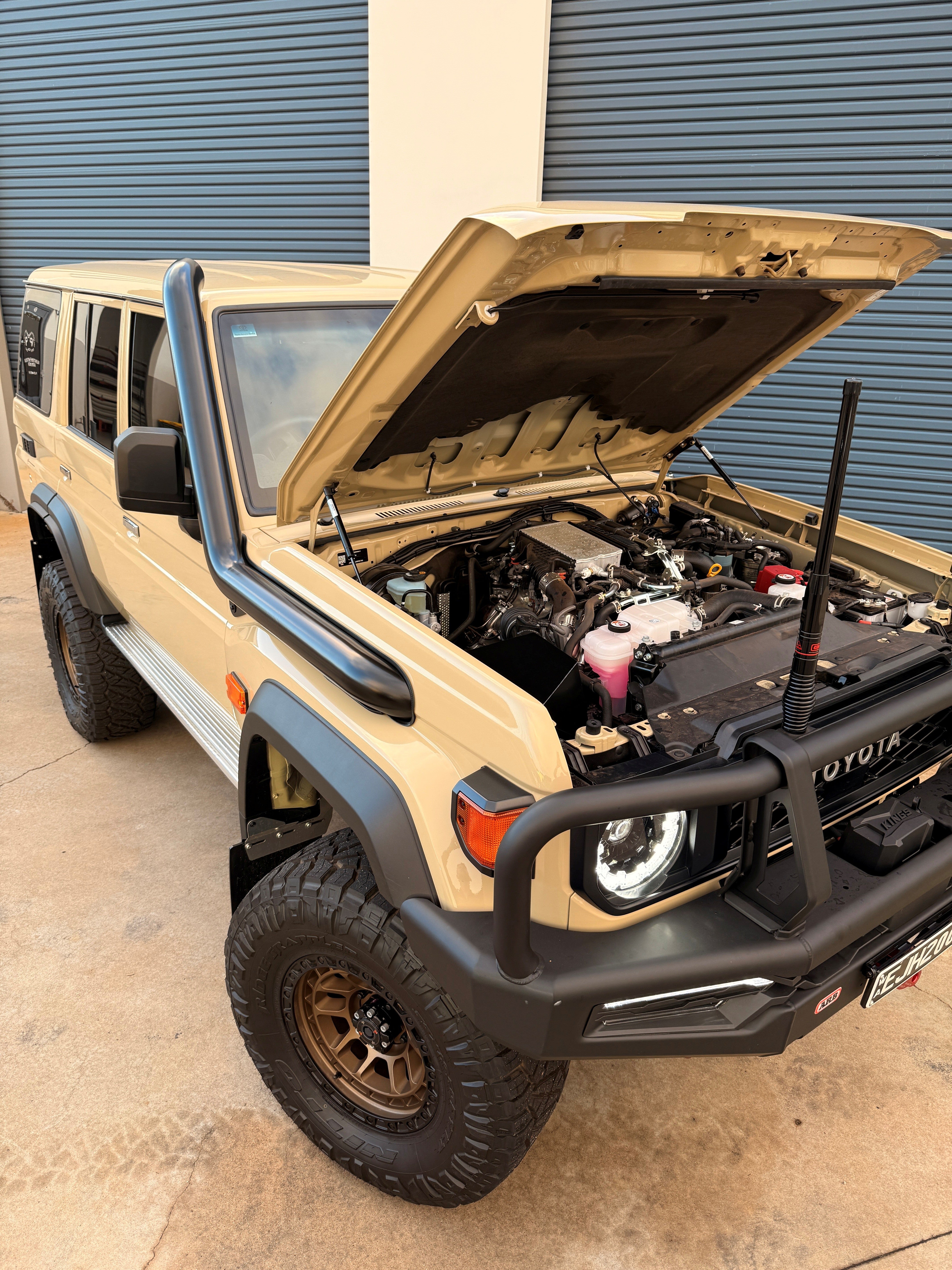 Toyota Landcruiser 2024 Facelift GDJ70 Series 2.8lt Airbox Kit ...